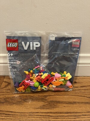 LEGO Fun and Funky VIP Add On Pack 40512 Brand New Sealed 148pcs | eBay