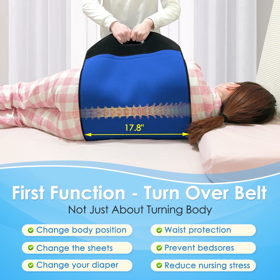 Patient Turning Device Belt For Bed Rails Elderly Adults Safety ...