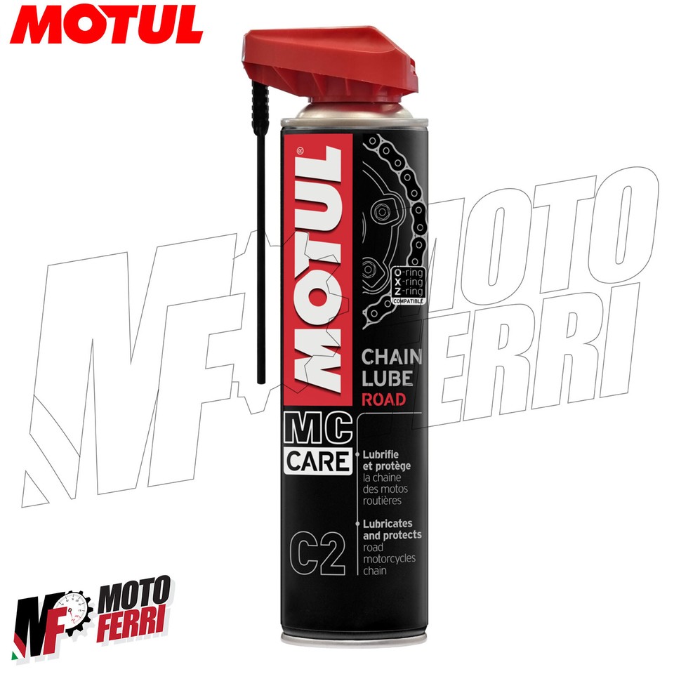 MF2406 Grease Spray Chain Motul C2 Lube Road Adhesive Motorcycle Kart ...