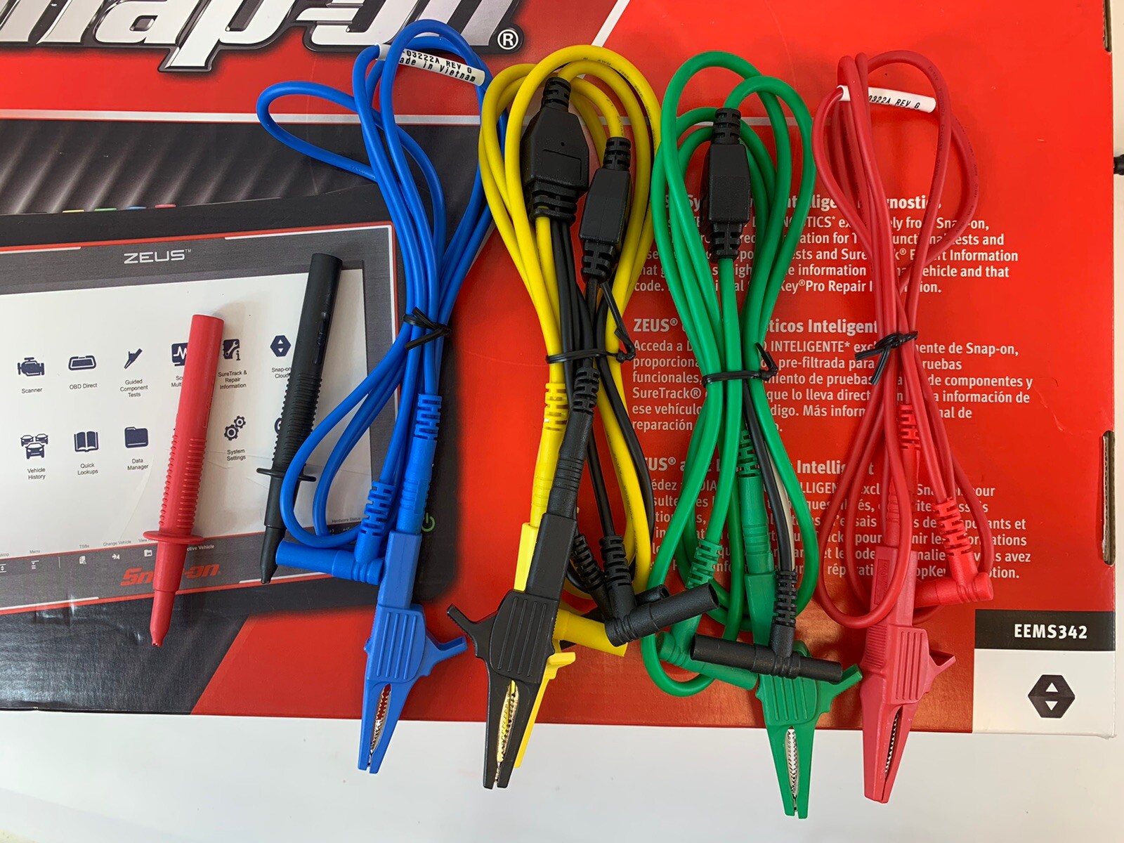 Snap-on Zeus Comes With M4 Scope Module for sale online | eBay