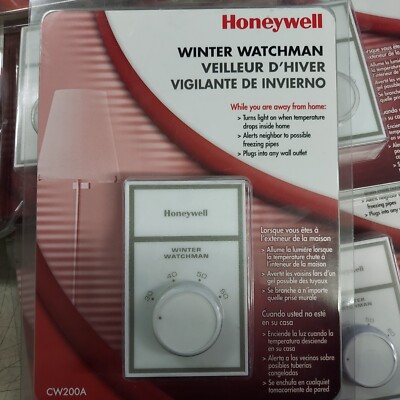 9 HONEYWELL WINTER WATCHMAN CW200A LOW TEMPERATURE ALERT MONITOR ...