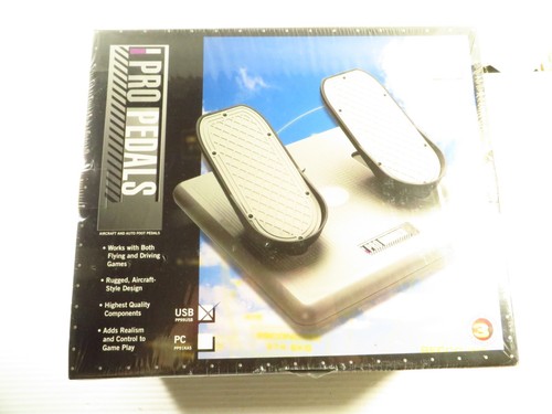 CH PRODUCTS Pro Pedals Rudder USB Flight Driving PP99USB NEW SEALED ...
