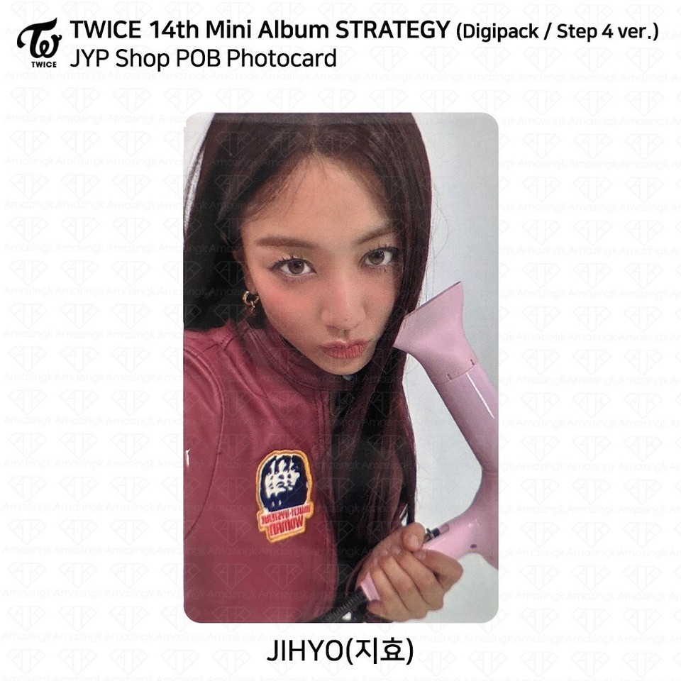 TWICE 14th Mini Album STRATEGY JYP Shop POB Photocard Step 1,2,3,4 Ver ...