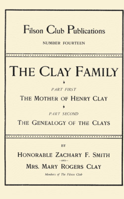 The Clay Family, | eBay