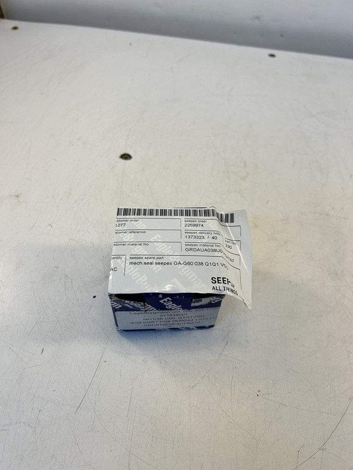 EagleBurgmann Mechanical Seal MG1-G60-025 Q1Q1 VGG For Seepex GA-G60 ...