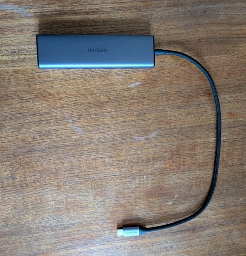 UGREEN USB C Hub Ethernet, 10Gbps USB C 3.2 Ethernet Adapter with 2 x ...