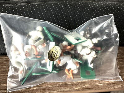 Electric Football BuzzBall Figures Black Shoe Version | eBay