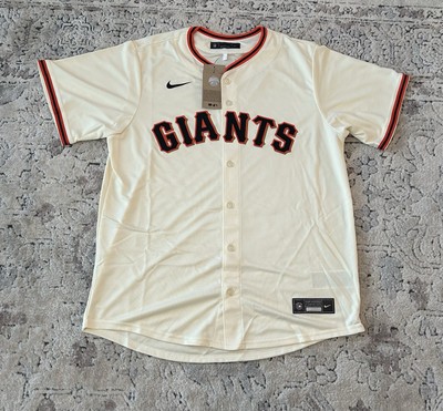 Nike Authentic San Francisco Giants Cream MLB Baseball Jersey Men's Sz ...