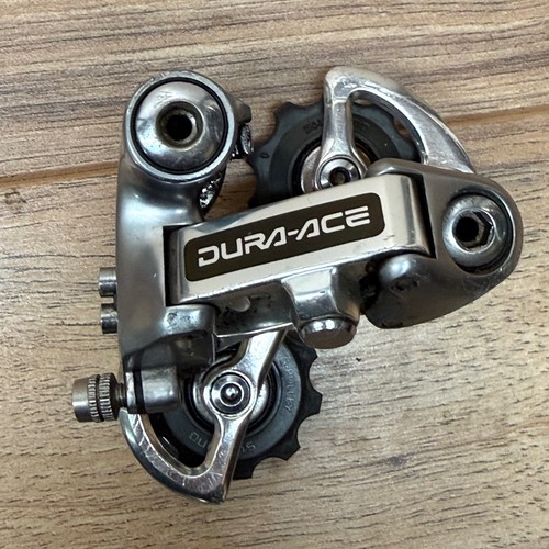 Shimano Dura-Ace RD-7401 6 Speed Rear Derailleur Short Cage LOW MILEAGE ...
