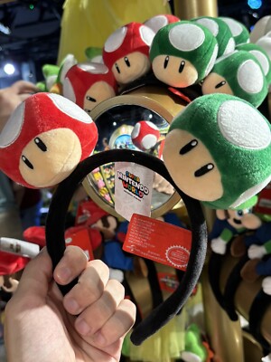 2024 Universal Orlando Epic Universe Super Nintendo World Mushroom Ears ...