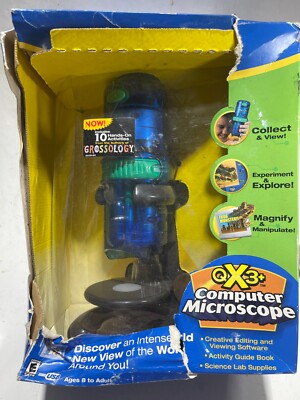 Intel Play QX3+ Computer Microscope Electronics Windows 2000, 98, 98 SE ...