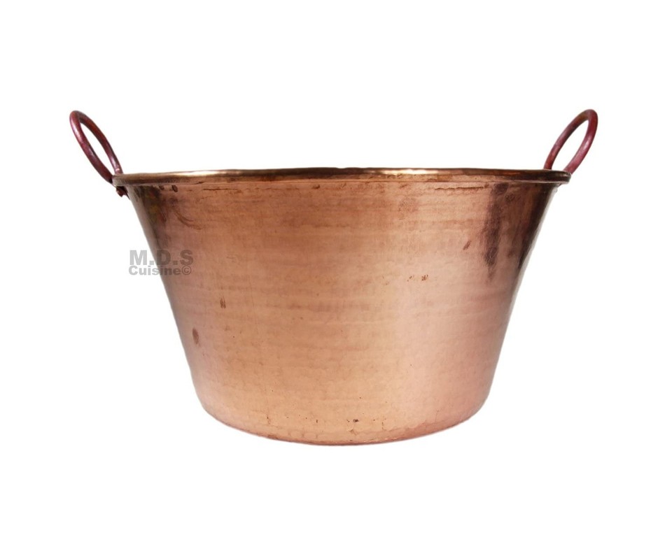 Cazo De Cobre Para Carnitas Large 18" Heavy Duty Gauge Copper Cazo Hand ...