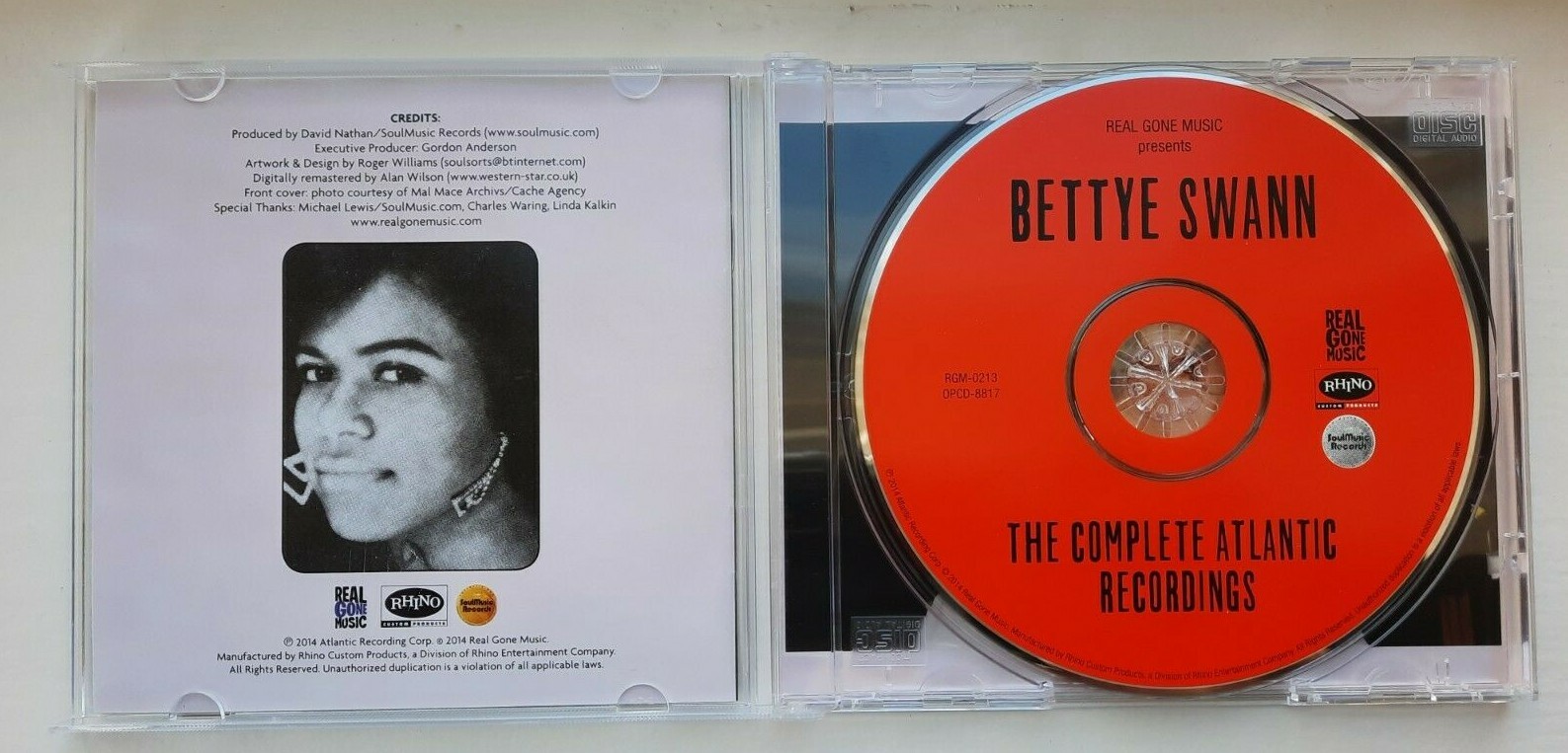 The Complete Atlantic Recordings by Bettye Swann (CD, Jan-2014, Real ...
