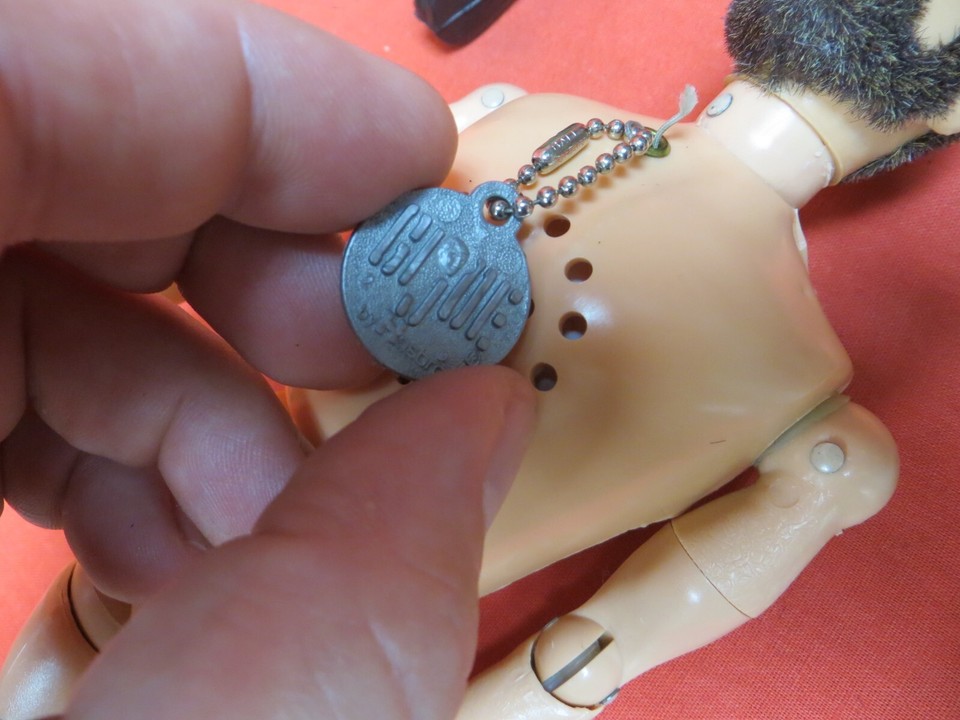 GI JOE 1964 VINTAGE GI JOE JOEZETA: AT 1st ISSUE " WOLF HEAD" TALKING ...