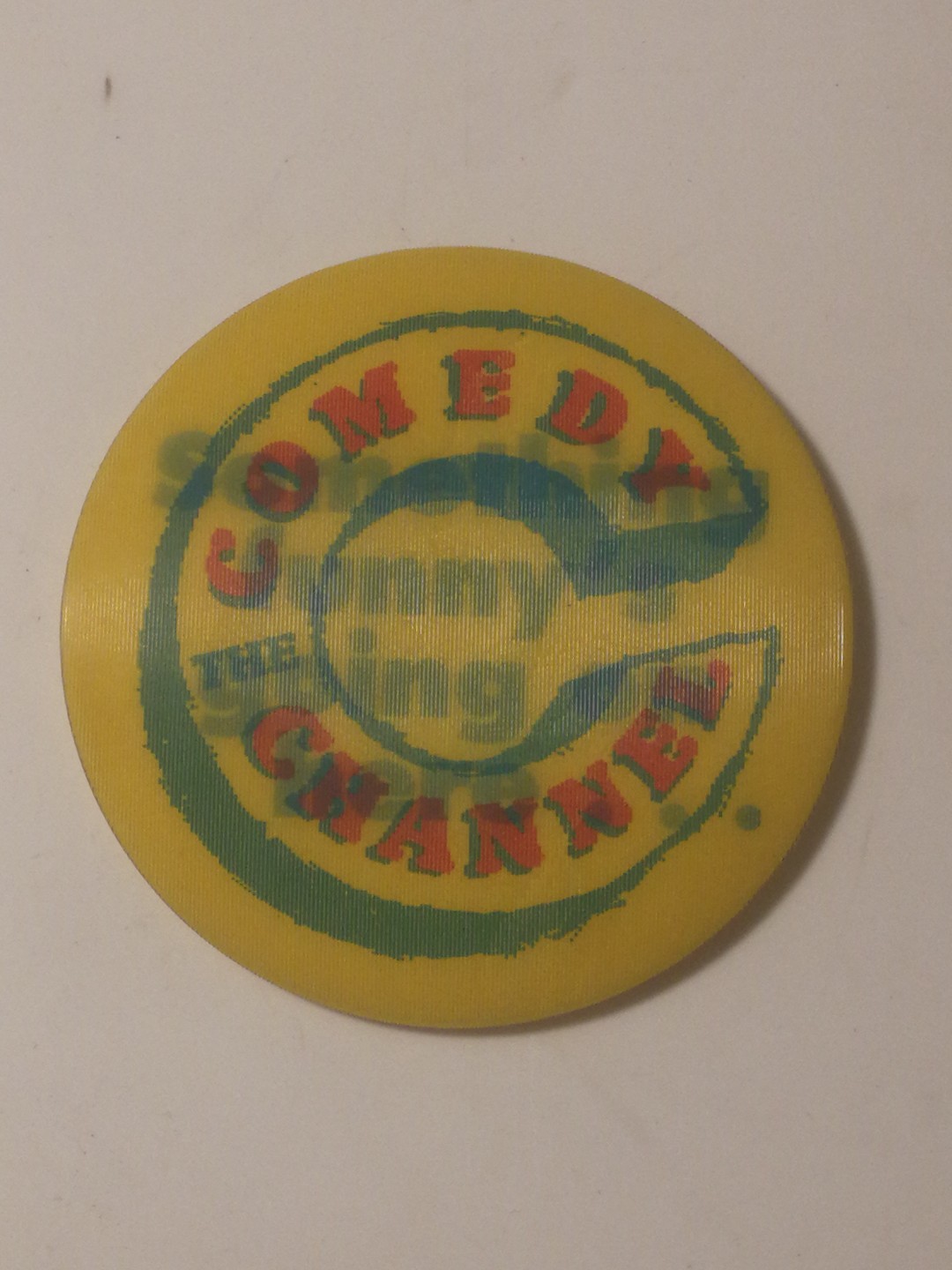 Vtg Comedy Channel Advertising Pin Button Pinback Comedy Central TV ...