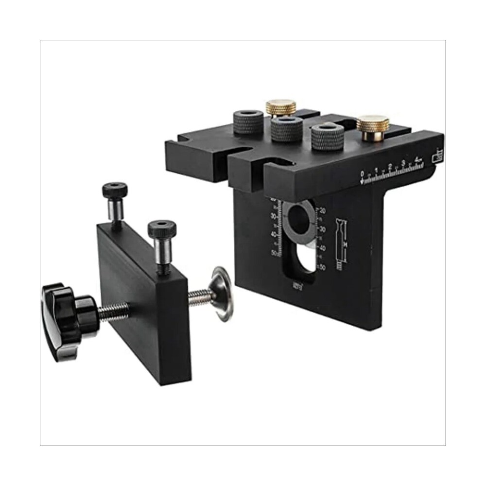 3 in 1 Hole Clamp Set, Woodworking Clamp Set, Hole Punch Tool with ...