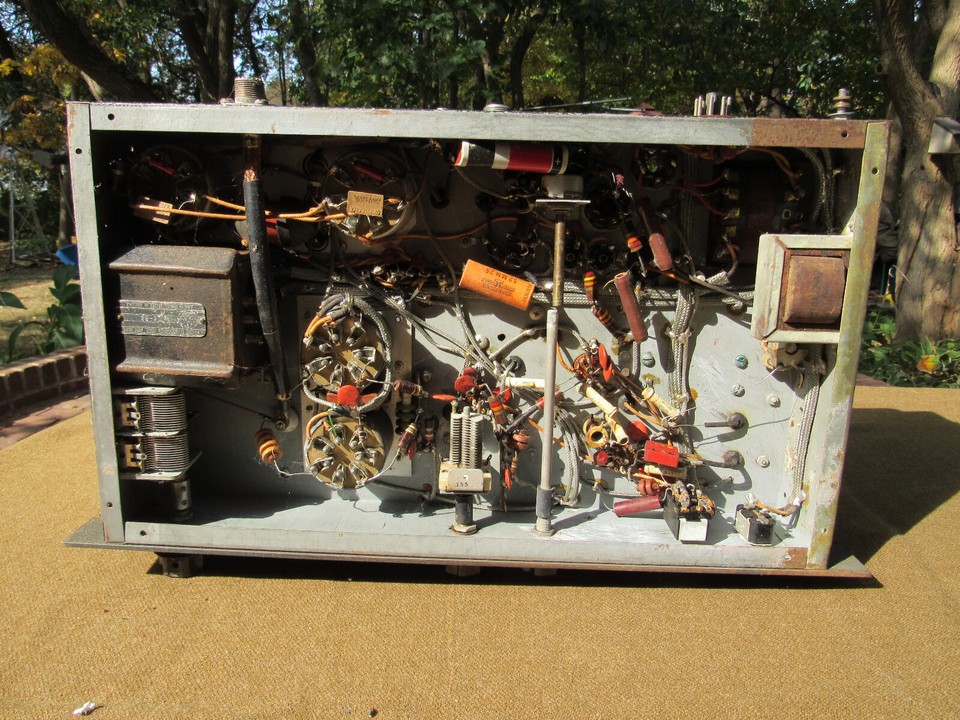 Vintage Home Brew HomeMade HAM Radio Tube Type Transmitter UTC LS-88 ...