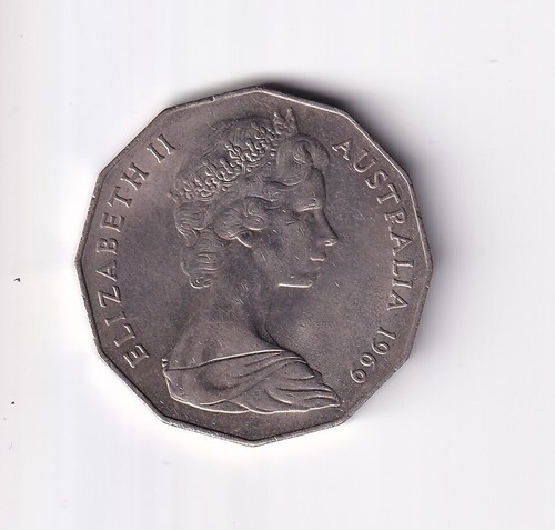 AUSTRALIAN: 1969 50 CENT LIGHTLY CIRCULATED COIN - | eBay
