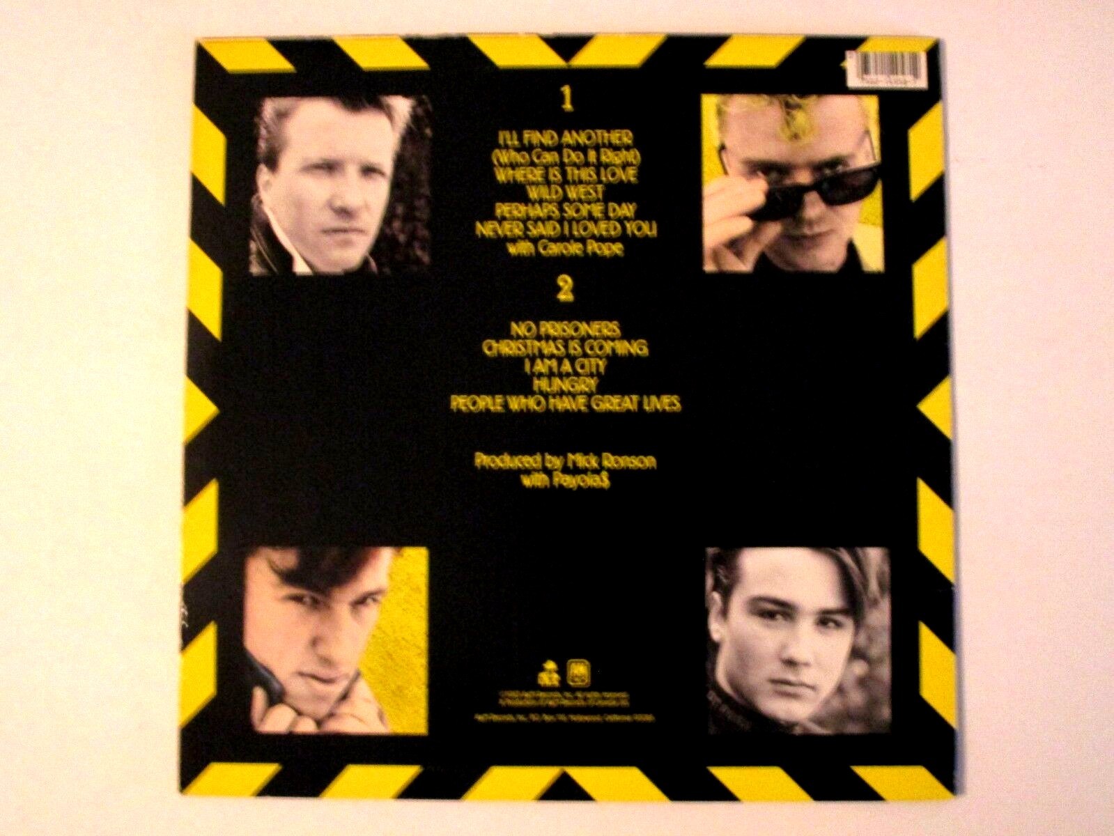 PAYOLAS HAMMER ON A DRUM LP 1983 CANADIAN NEW WAVE / PUNK BOB ROCK PAUL ...