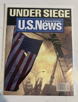 U.S. News & World Report Magazine Sept 2001 Under Siege 9/11 WTC MINT ...