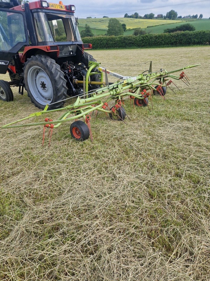 Claas Volto 52 4 Rotor Tedder | eBay UK