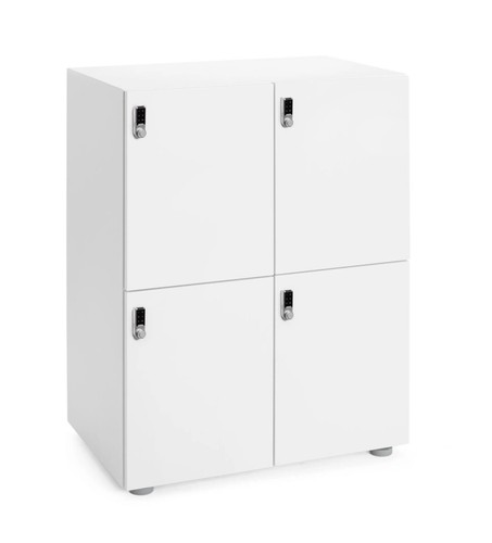 Stash Digital 4-Door Locker by Poppin (NEW IN BOX) | eBay