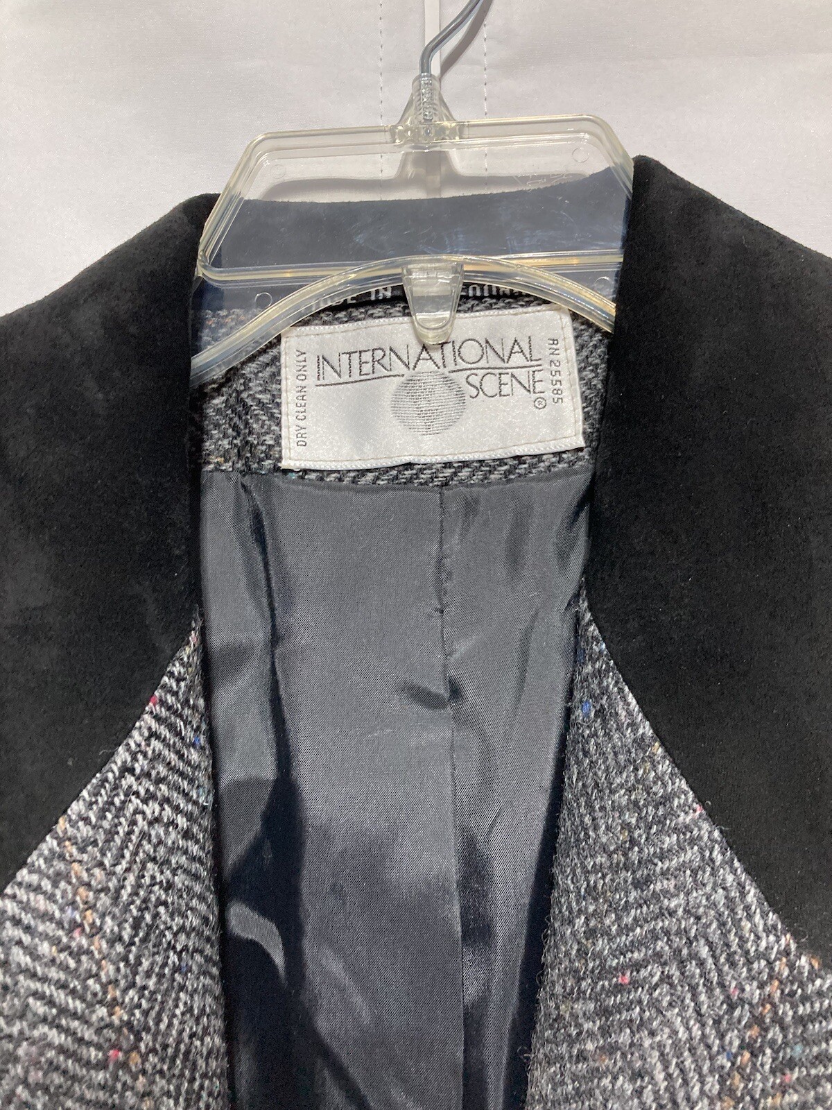 International Scene Blazer Women’s Size 6 Gray With B… - Gem