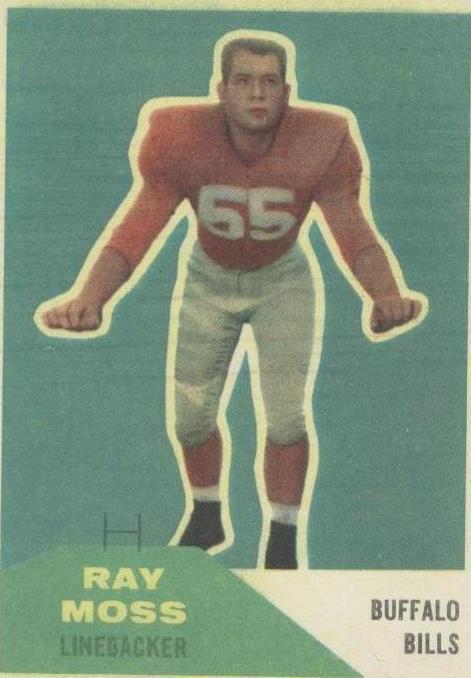 1960 Fleer - Ray Moss #44 (RC) for sale online | eBay