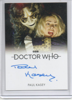 Rittenhouse Dr. Who Series 1-4 autograph card Paul Kasey as Clockwork ...