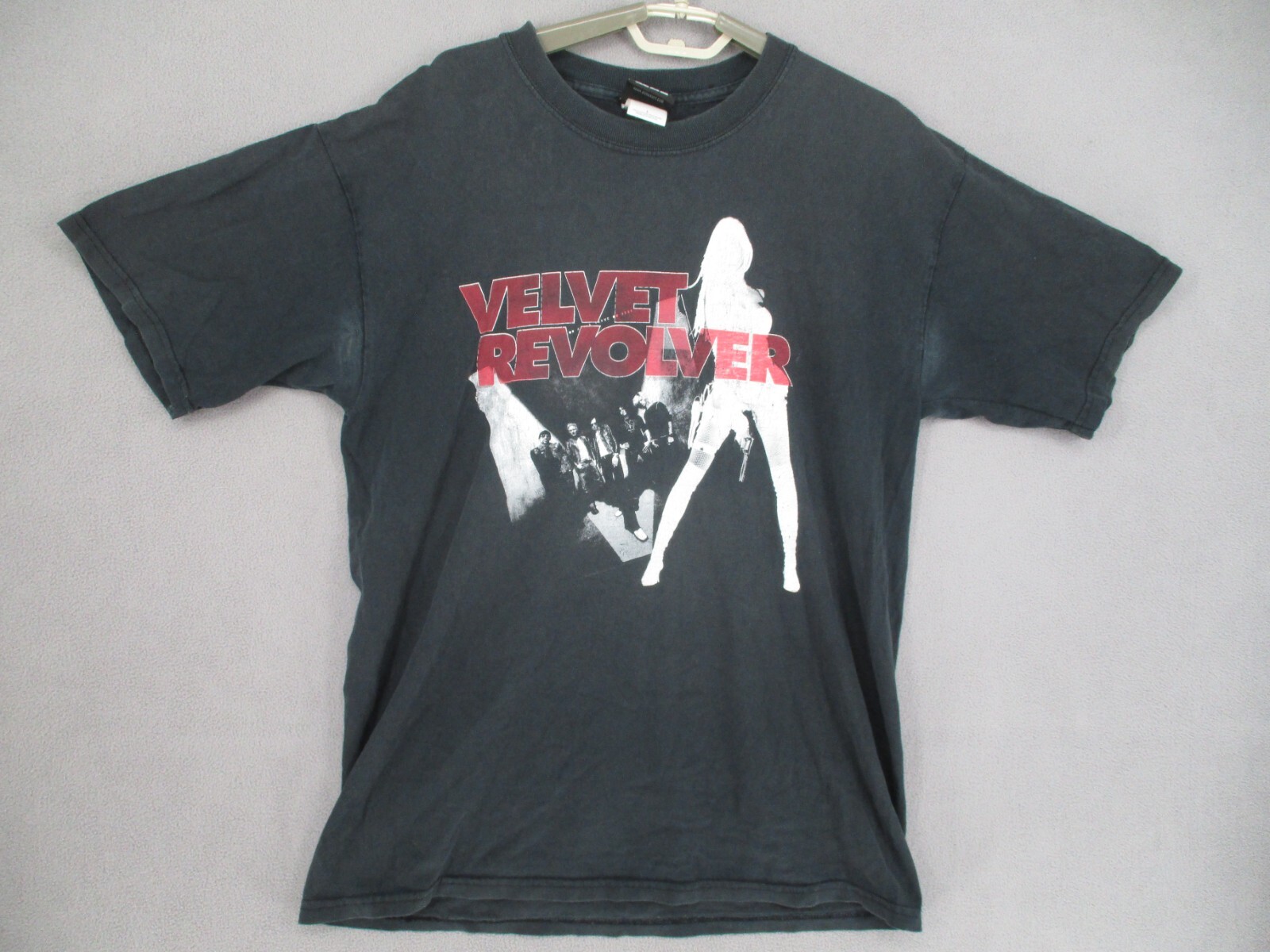 Vintage Velvet Revolver Shirt Mens Large Black ACME B… - Gem