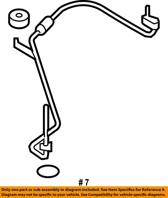 Hyundai OEM 10-12 Elantra Air Conditioner-discharge Hose 977622L110 for ...