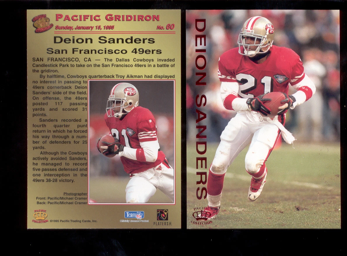 Deion Sanders Interception 49ers