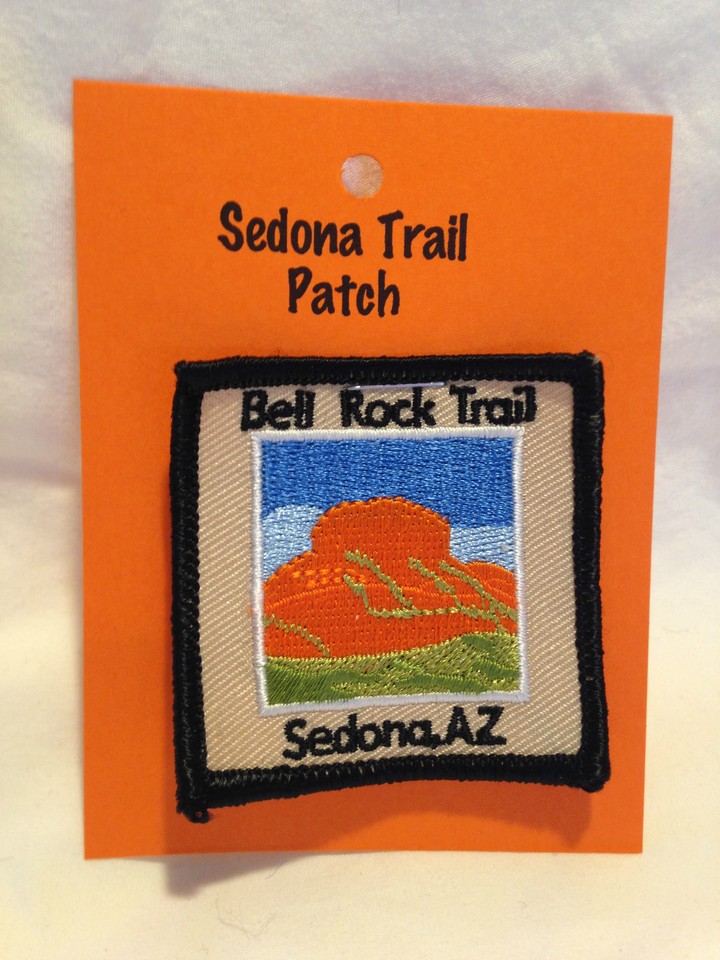 Souvenir Trail Patches, Hiking, Mountain Biking Sedona AZ, Red Rocks | eBay