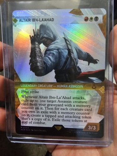 MTG Altair Ibn La'Ahad Assassin's Creed Textured Foil Mythic 0268 | eBay