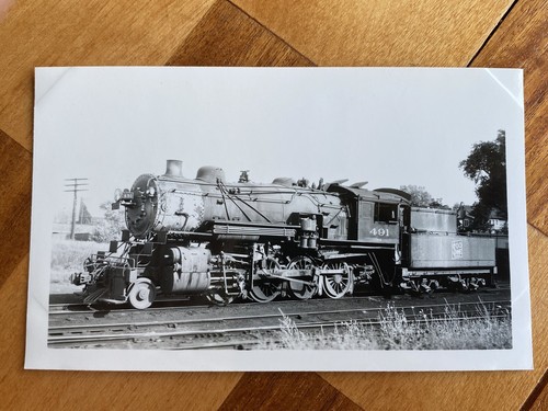 Soo Line Railroad Steam Engine Locomotive 491 Vintage Photo | eBay