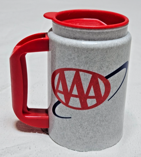 AMERICAN AUTOMOBILE ASSOCIATION 10oz INSULATED COFFEE MUG. AAA COFFEE ...