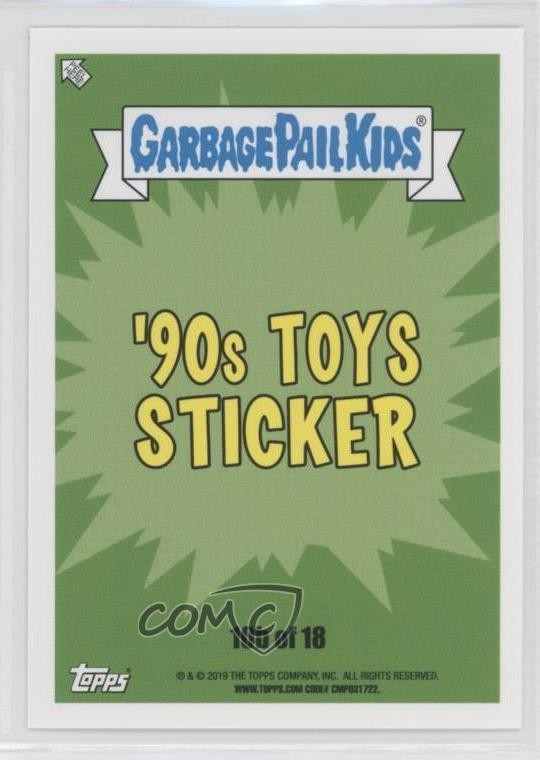 2019 Topps Garbage Pail Kids: We Hate the '90s Toys Sticker Bowen Arrow ...