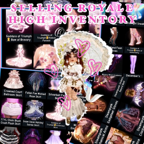 Royale High Massive Inventory (2019–2025) | GOT, SP, SS, RARE ITEMS | eBay