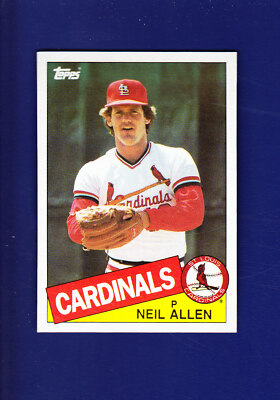 Neil Allen 1985 TOPPS MLB Baseball #731 (MINT) St. Louis Cardinals | eBay