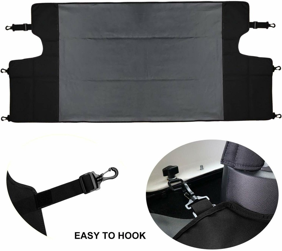 Rear Trunk Cargo Cover Security Shield For Jeep Wrangler JK JKU 4-Door ...