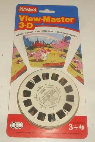 VIEWMASTER VIEW-MASTER SET " UNGEÖFFNET " MEIN KLEINES PONY / MY LITTLE ...