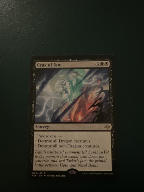 MTG Crux of Fate Fate Reforged 065/185 Regular Rare for sale online | eBay