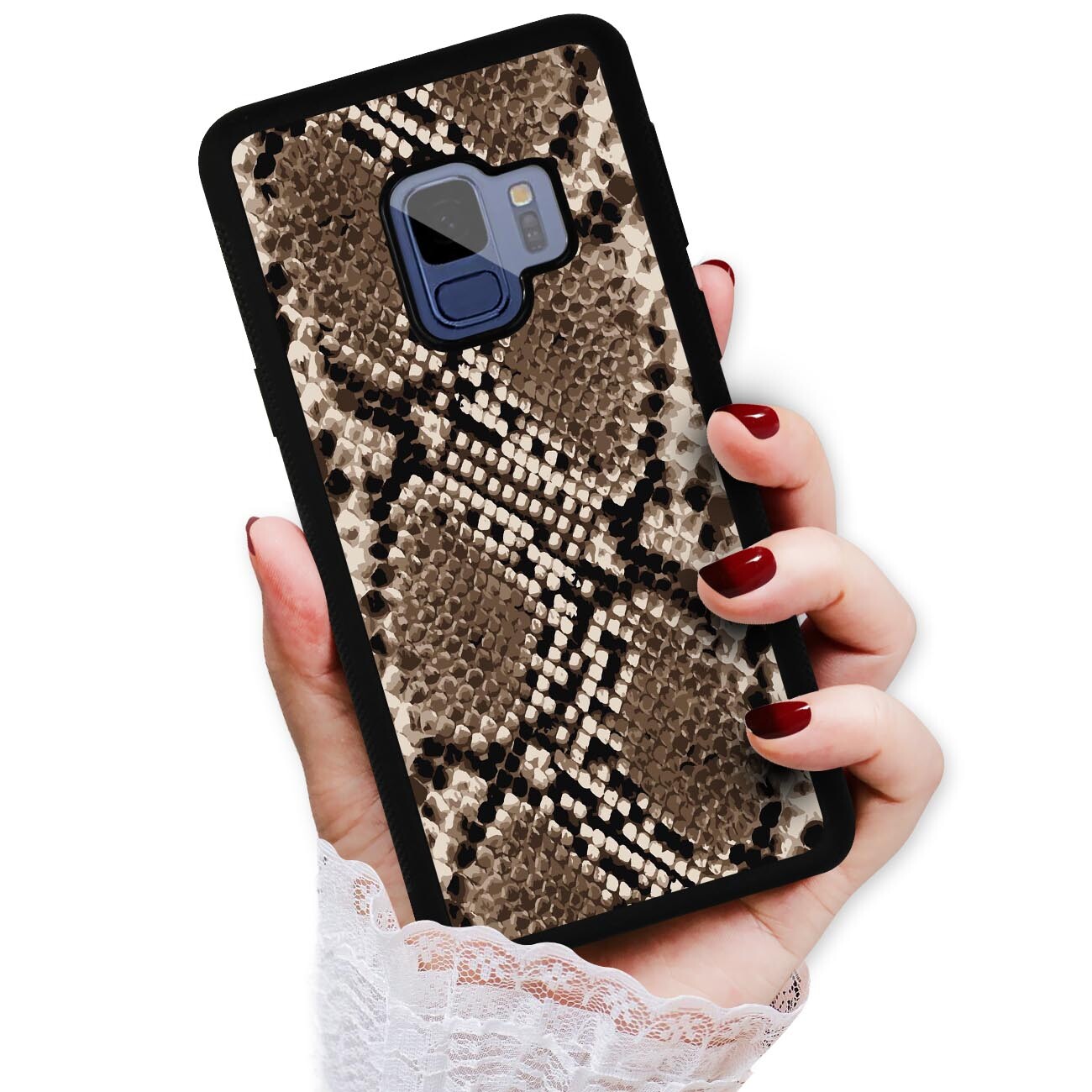 ( For Samsung S9 ) Back Case Cover PB12616 Snake Pattern | eBay
