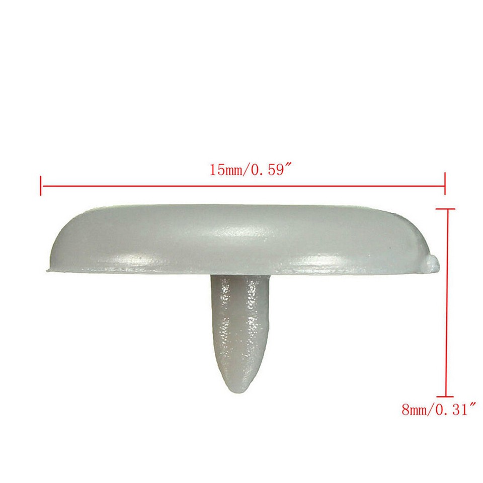 20x POM Rivet Car Truck Seat Belt Buckle Anti Slip Stop Buttons Clips ...