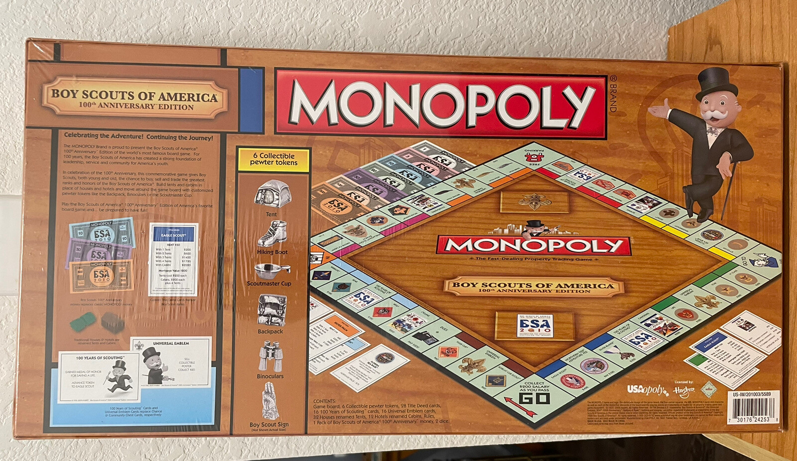 Monopoly+Boy+Scouts+of+America+100th+Anniversary+Edition+Bsa2010+100 ...