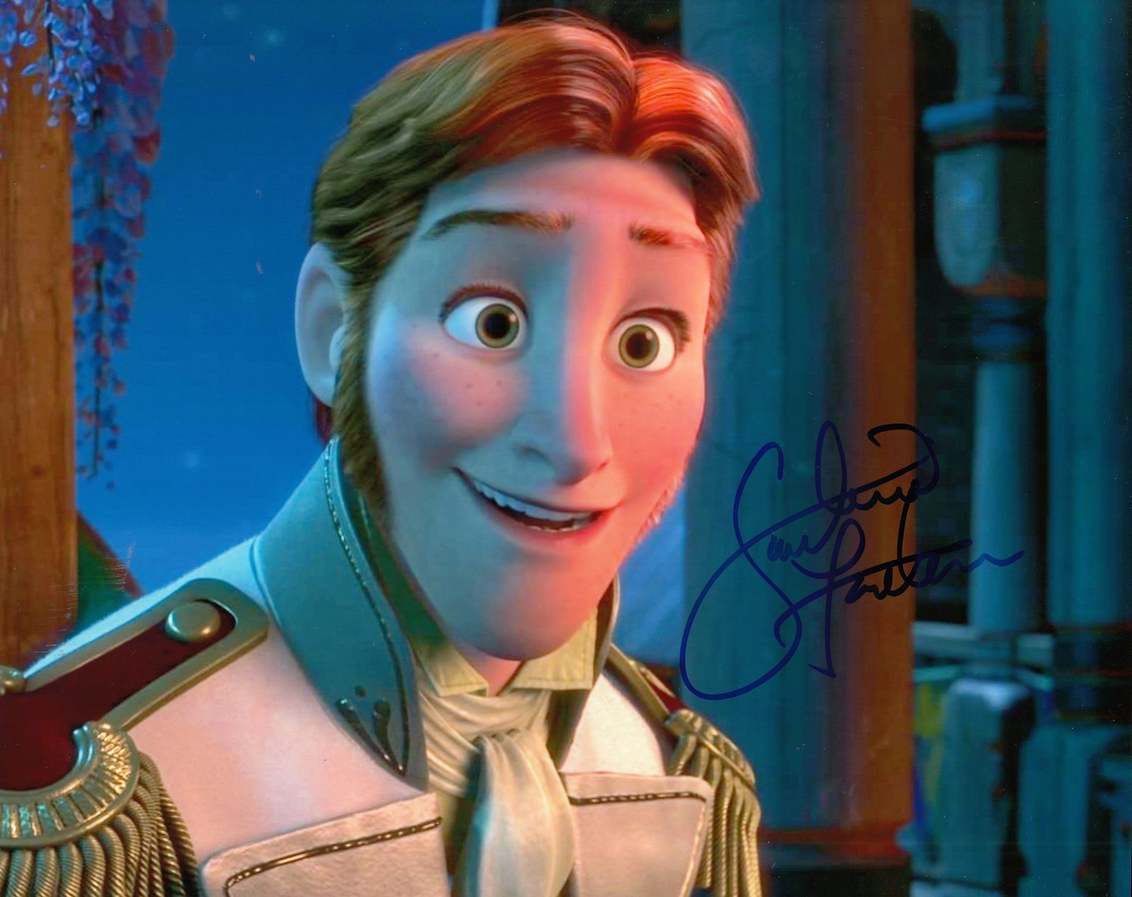 SANTINO FONTANA signed (FROZEN) autographed MOVIE 8X10 photo *HANS* W ...