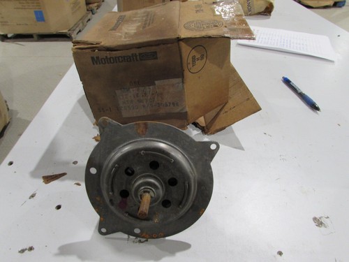 NOS NEW GENUINE FORD MOTORCRAFT PART # E43Z-18527-A HEATER BLOWER MOTOR ...