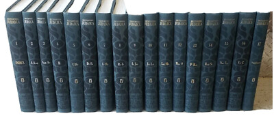 Encyclopedia Judaica - 17 Volume Set With Supplement | eBay