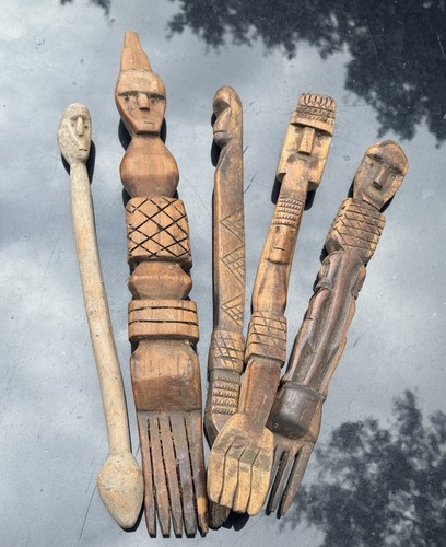 Fine Set Of Shaman ‘ Ritually Used Tools Sunda Islands collected 1987 ...