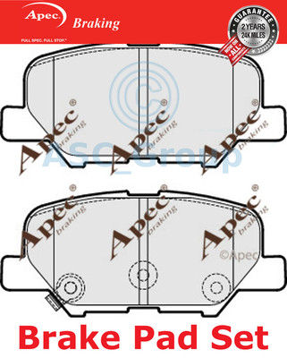 Apec Rear Brake Pads Set OE Quality Replacement PAD1890 | eBay UK